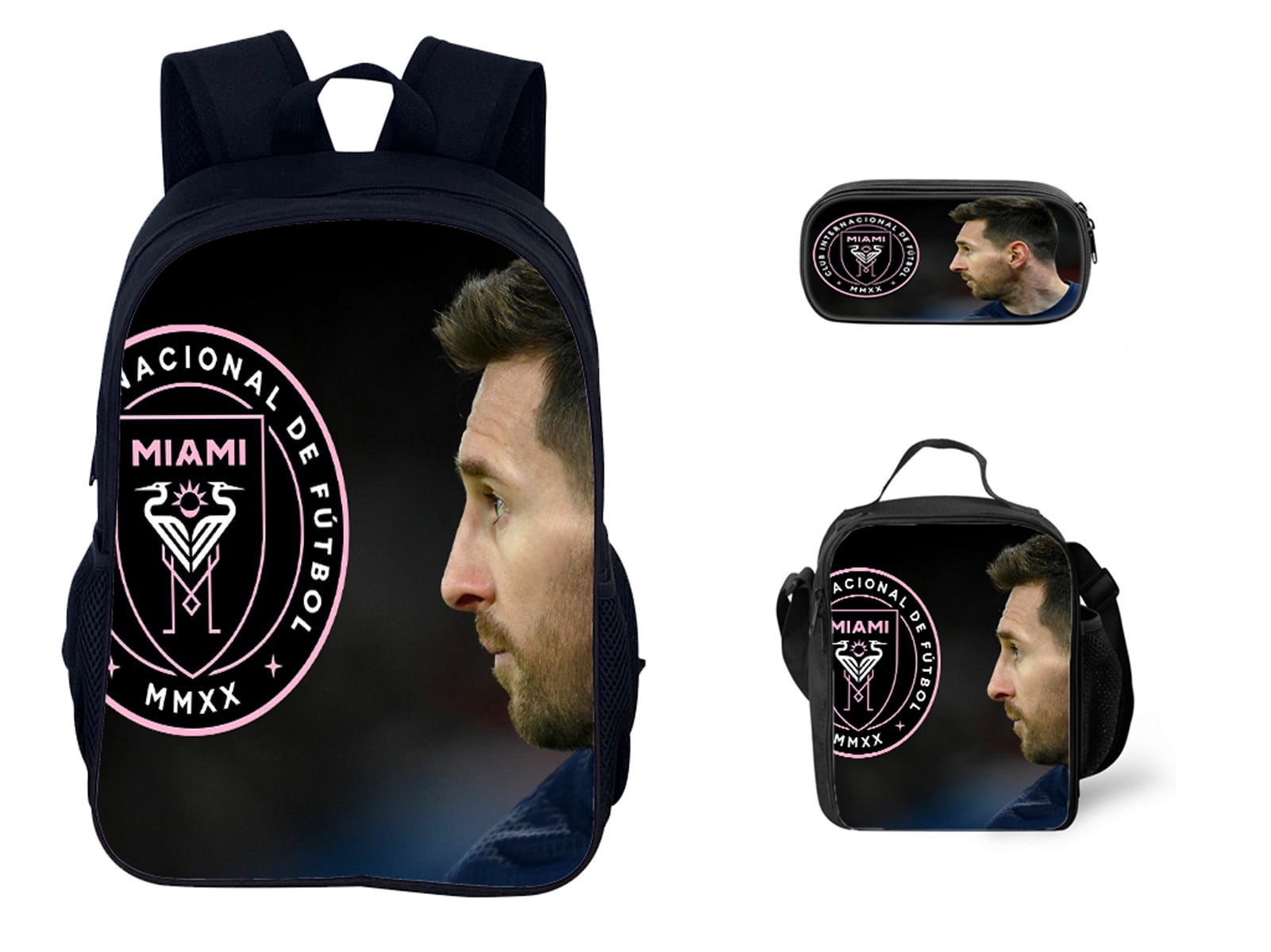 Lionel Messi_10 Classic Backpack+Shoulder Bag+Small Case 3Pcs Set ...