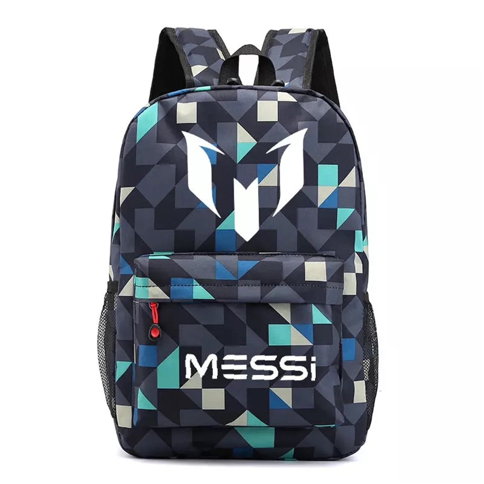Lionel Messi_10 Graphic Daily Knapsack Student Canvas Bookbag-Large ...