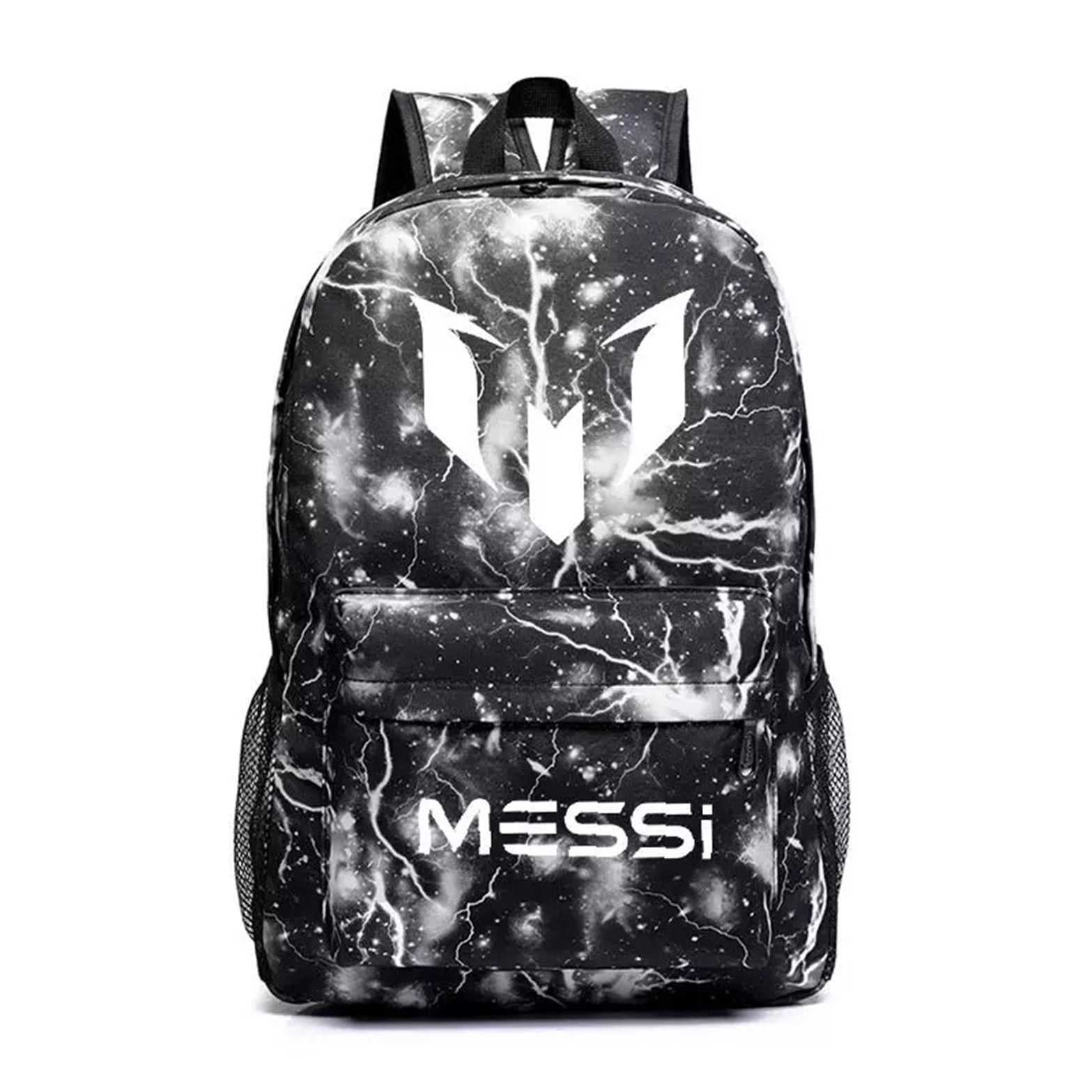 Lionel Messi_10 Graphic Daily Knapsack Student Canvas Bookbag-Large ...