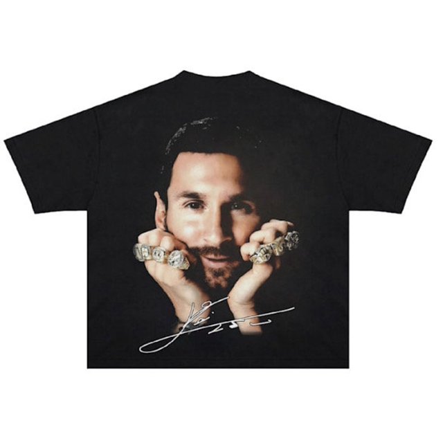 Lionel Messi 8 Ballon Dor Gold Rings Greatest Of All Time Goat Soccer