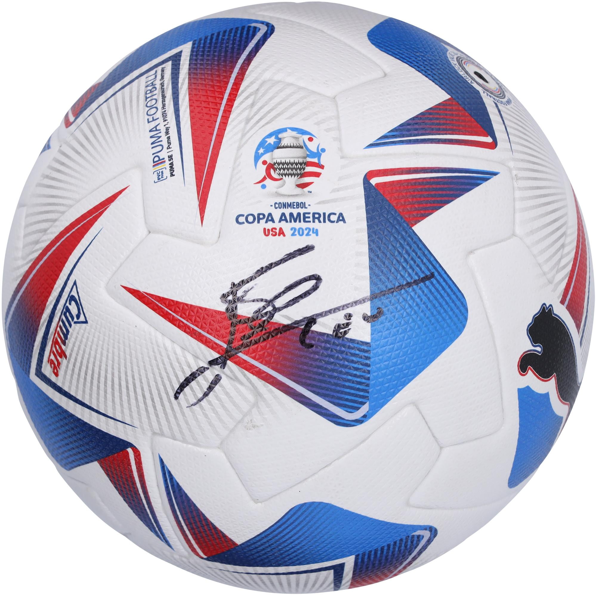 Lionel Messi Argentina National Team Autographed 2024 Copa America ...