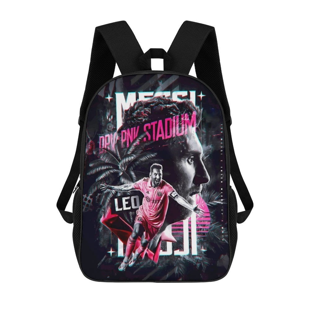 Lionel_Messi Backpack Soccer Player Lightweight Bookbag-Waterproof ...