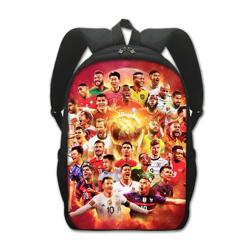 Lionel_Messi Backpack Soccer Player backpack, Lightweight Canvas ...