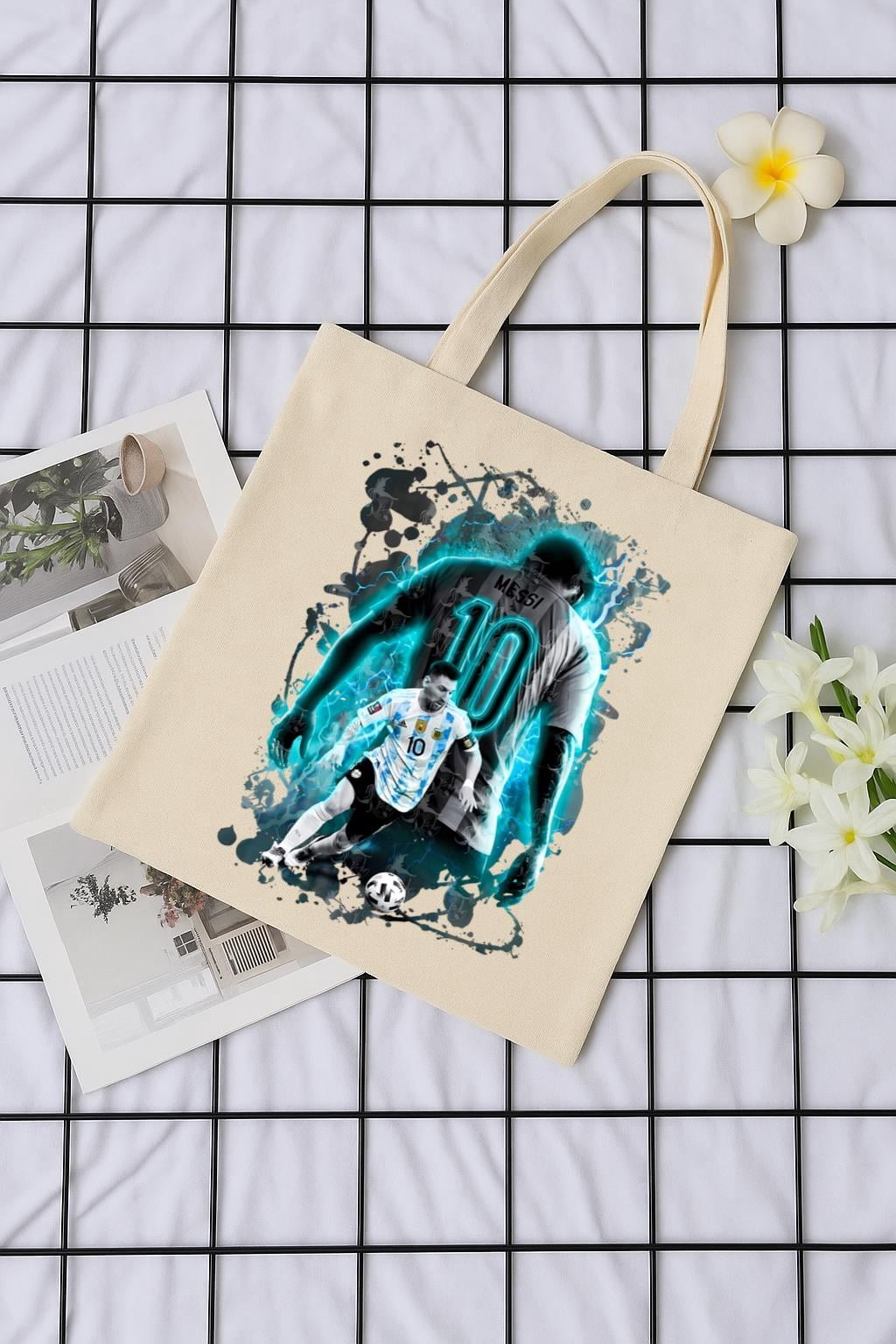 Lionel Messi Limited Edition T-Bag ® Exclusive Design Argentina Soccer ...