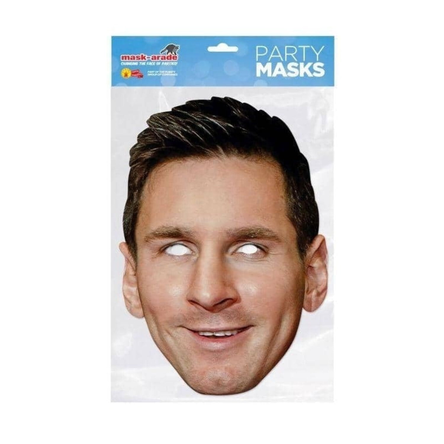 Lionel Messi Mask Arade Generic One Size Unisex Adult Skin Fancy Dress ...
