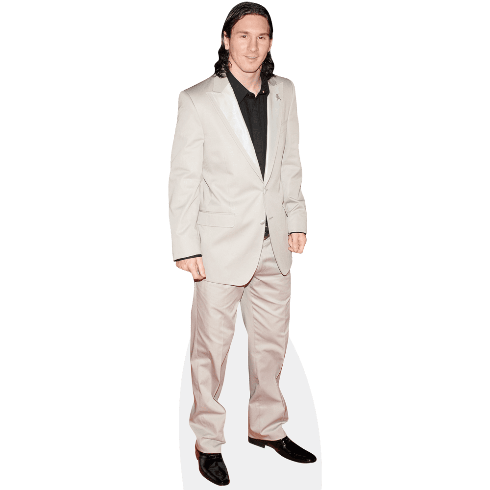 Lionel Messi (Suit) Mini Cardboard Cutout Standee - Walmart.com