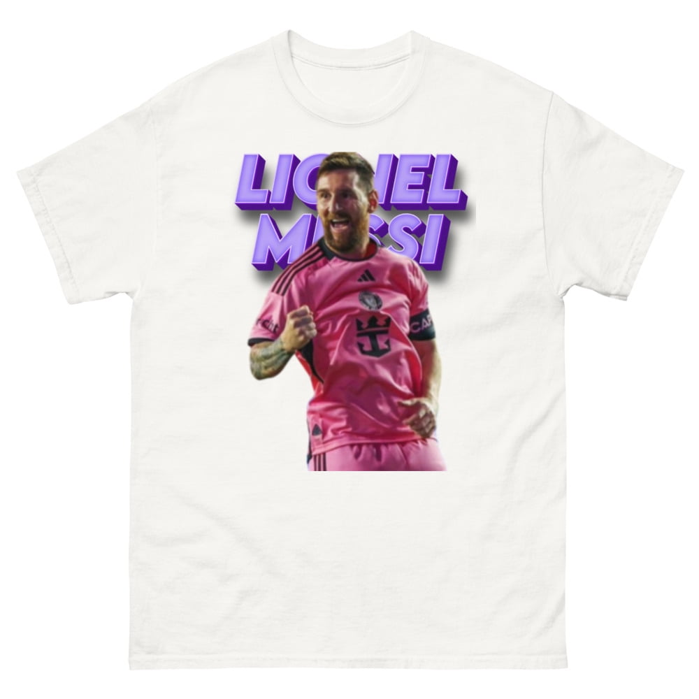 Lionel Messi Unisex classic tee (White, M) - Walmart.com