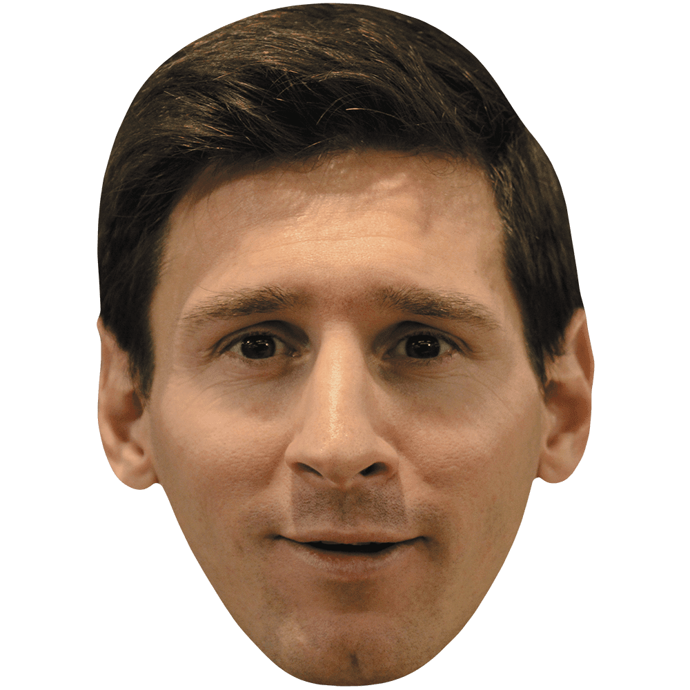 Lionel Messi (Yawn) Flat Cardboard Face - Walmart.com