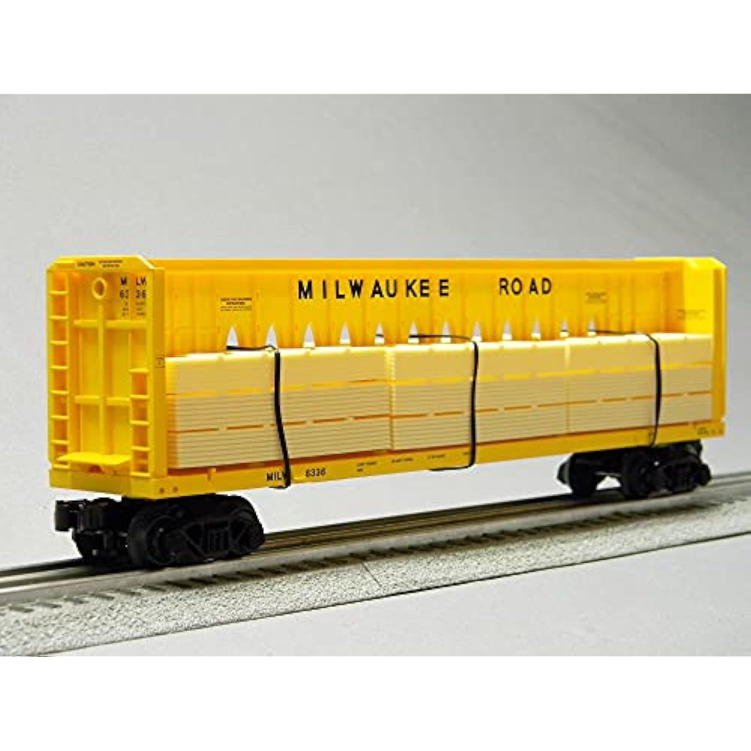 Lionel Milwaukee Road Standard O CENTERBEAM FLATCAR #6336 O Gauge ...