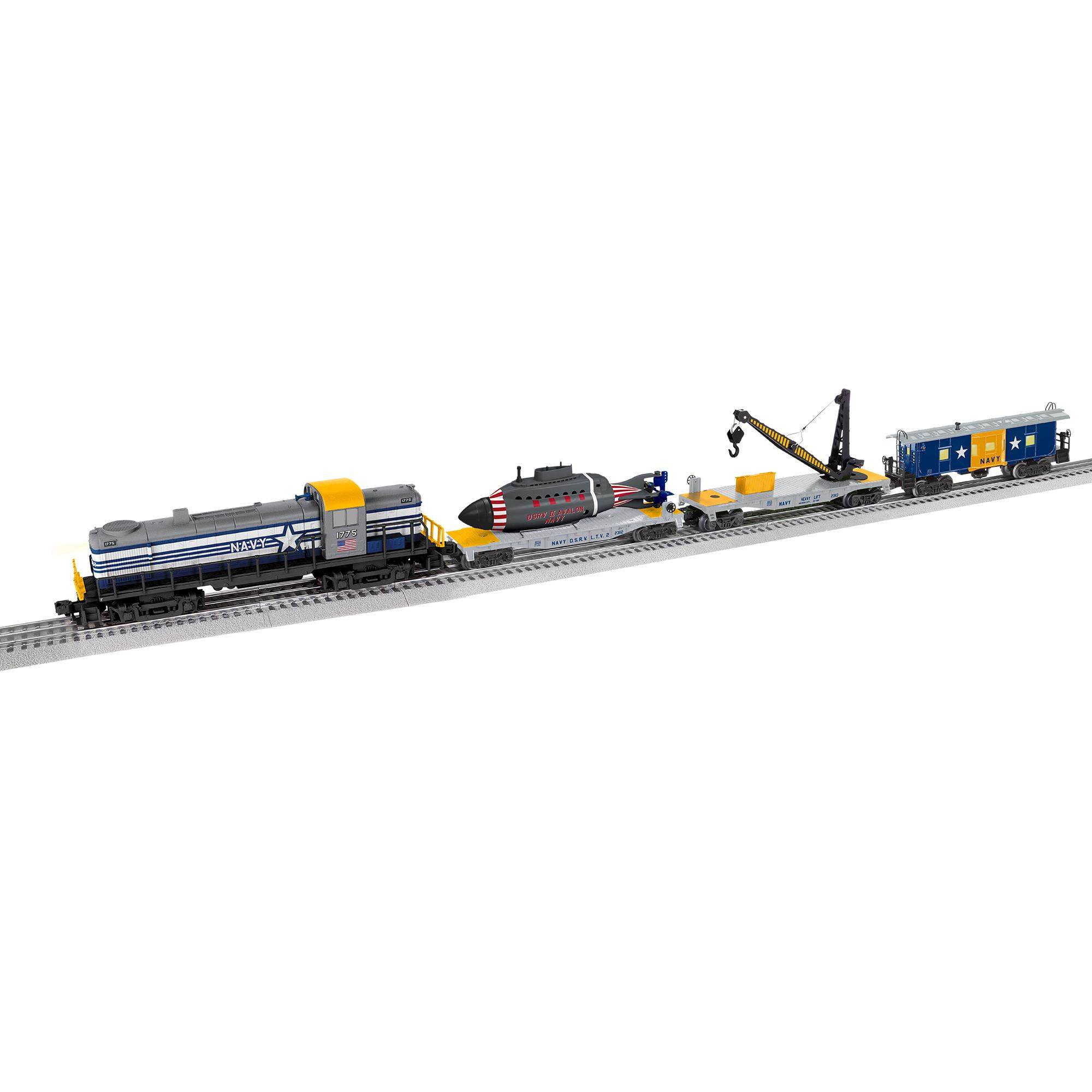Lionel Navy LionChief Freight Electric O Gauge Train Set with Bluetooth ...