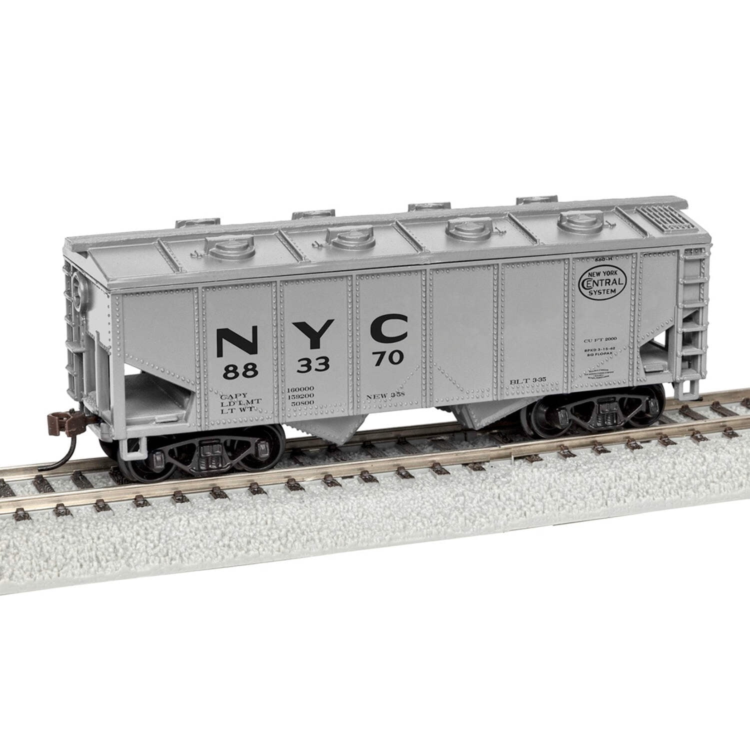 Lionel™ New York Central Covered Hopper #883370, HO Scale - Walmart.com