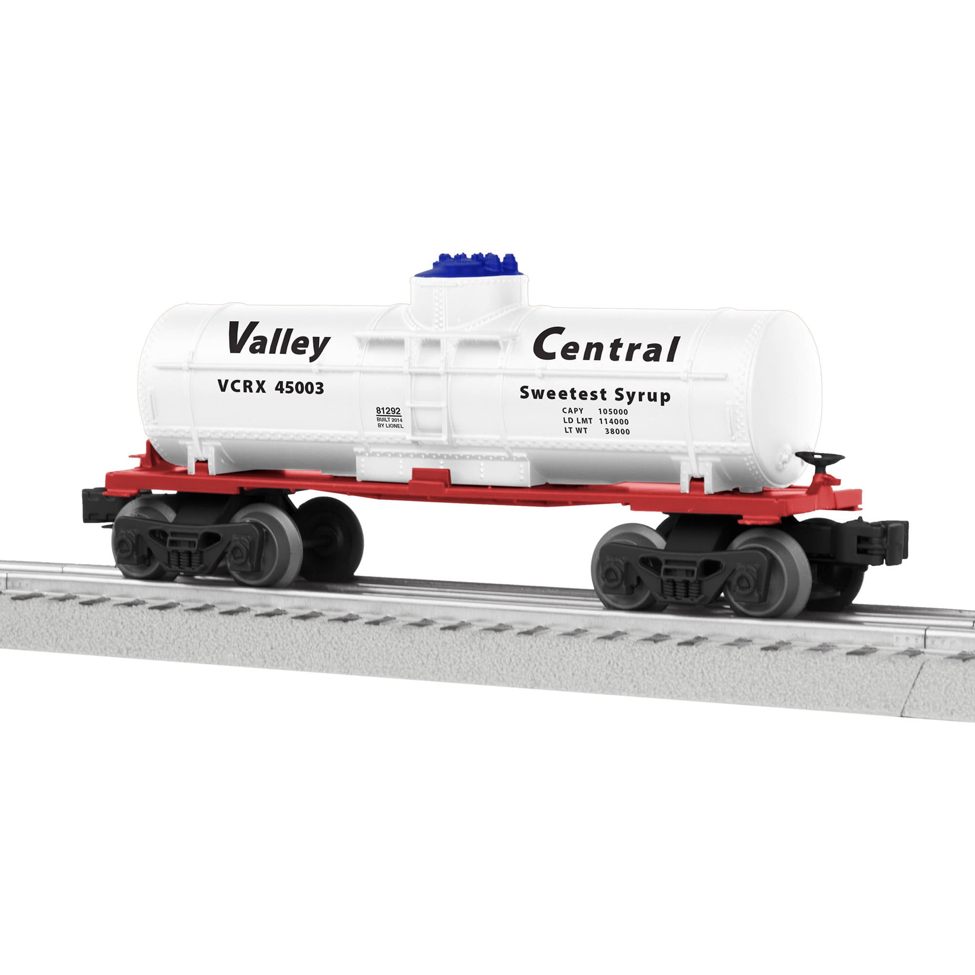 Lionel O Scale Valley Central Single-Dome Tank Car Model Train Rolling ...