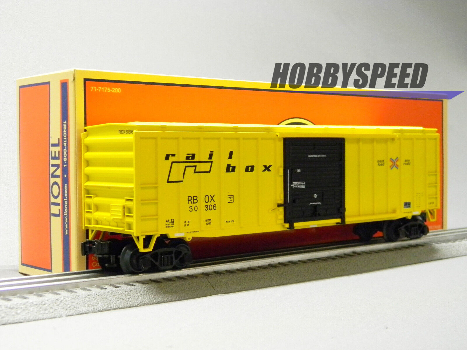 Lionel RAILBOX Modern BOXCAR #30306 O Gauge 2243132 - Walmart.com