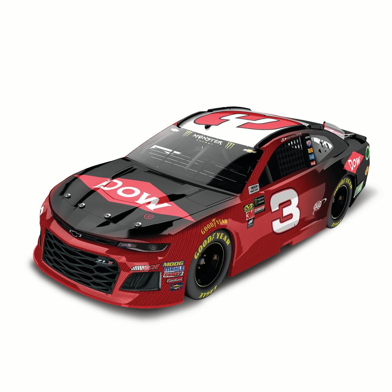 Lionel Racing Austin Dillon #3 DOW 2018 Chevy Camaro 1:24 Scale HO Die ...