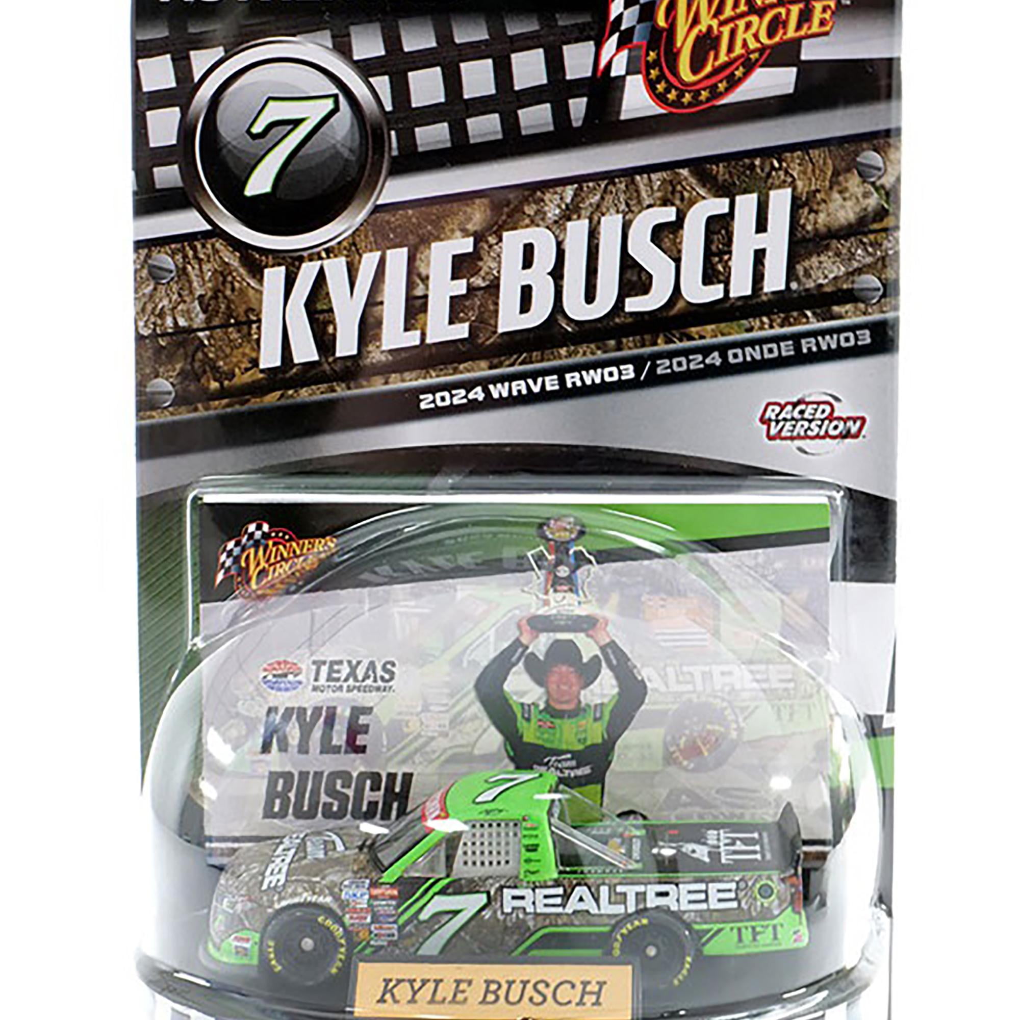 Lionel Racing NASCAR Authentics Kyle Busch No.7 Realtree Texas Motor Speedway Win with Trinket 1 ...