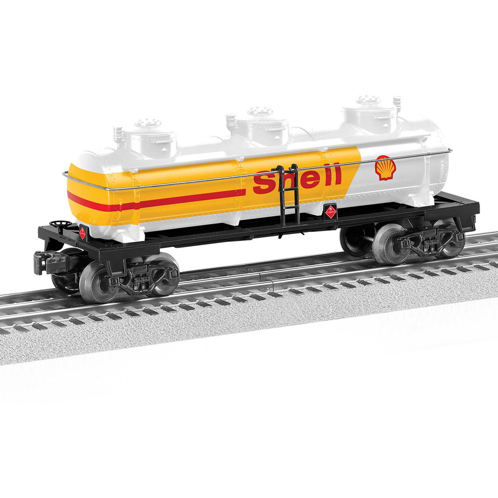Lionel Ready to Play Shell Three-Dome Tank Car Model Train Rolling ...