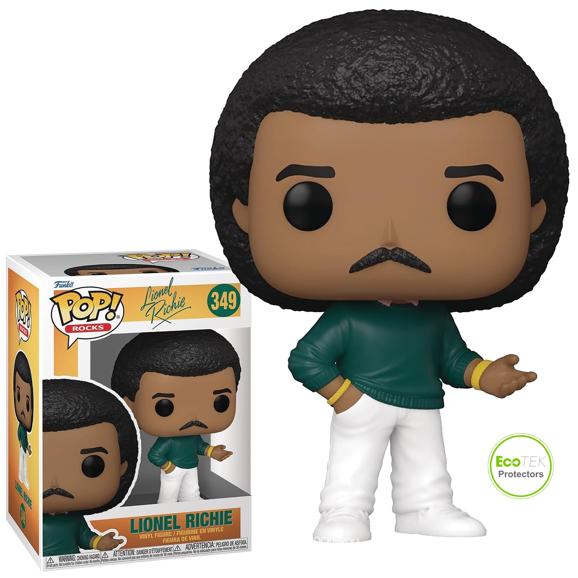 Lionel Richie 2023 Handpicked Funko Pop Rocks Figure #349 -EcoTek ...