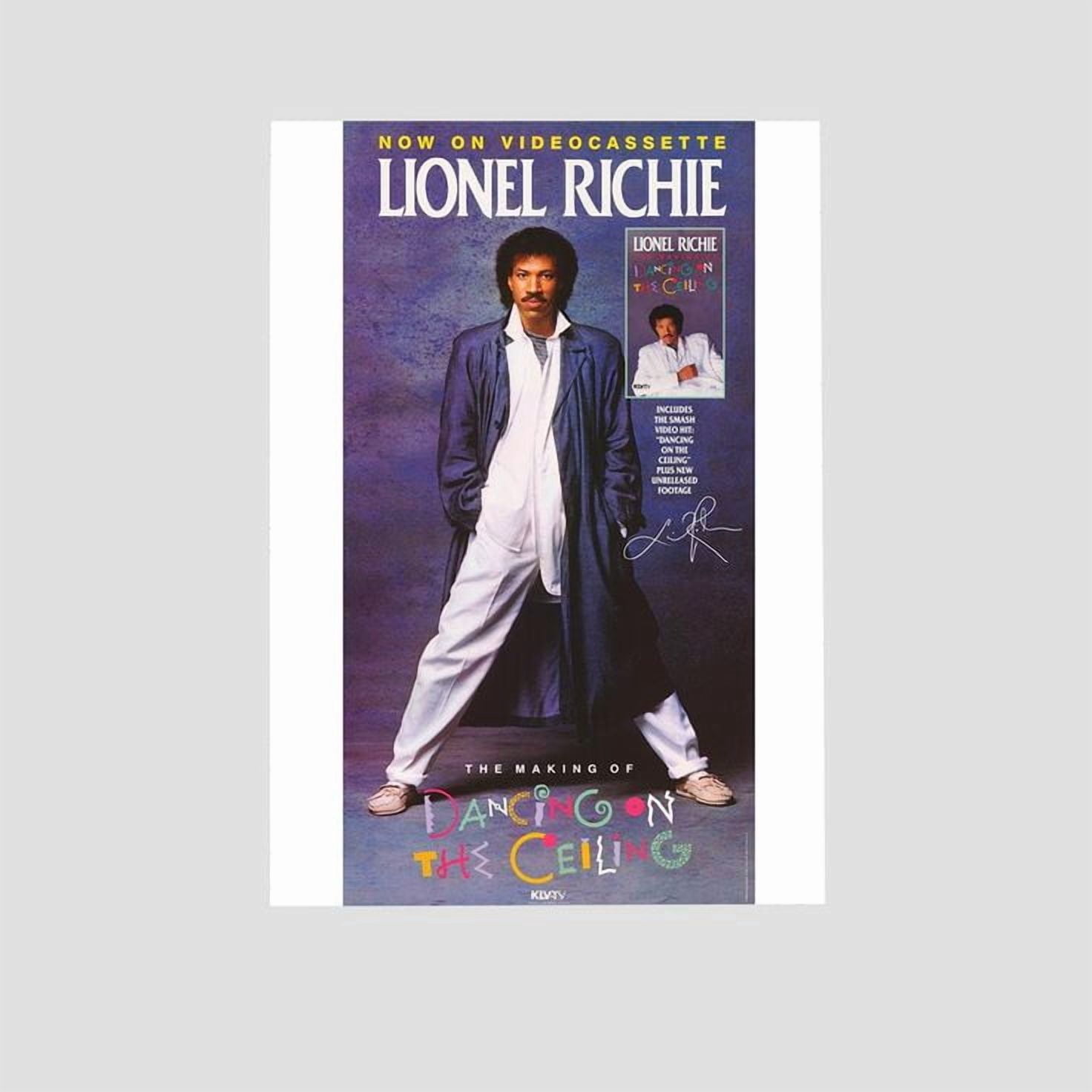 Lionel Richie The Making of Dancing on the Ceiling Poster Size 24''x36 ...