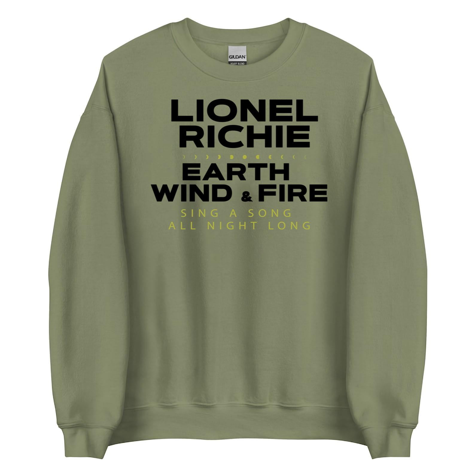 Lionel Richie and Earth Wind & Fire - Sing a Song All Night Long Tour 2024 Shirt, Lionel Richie ...