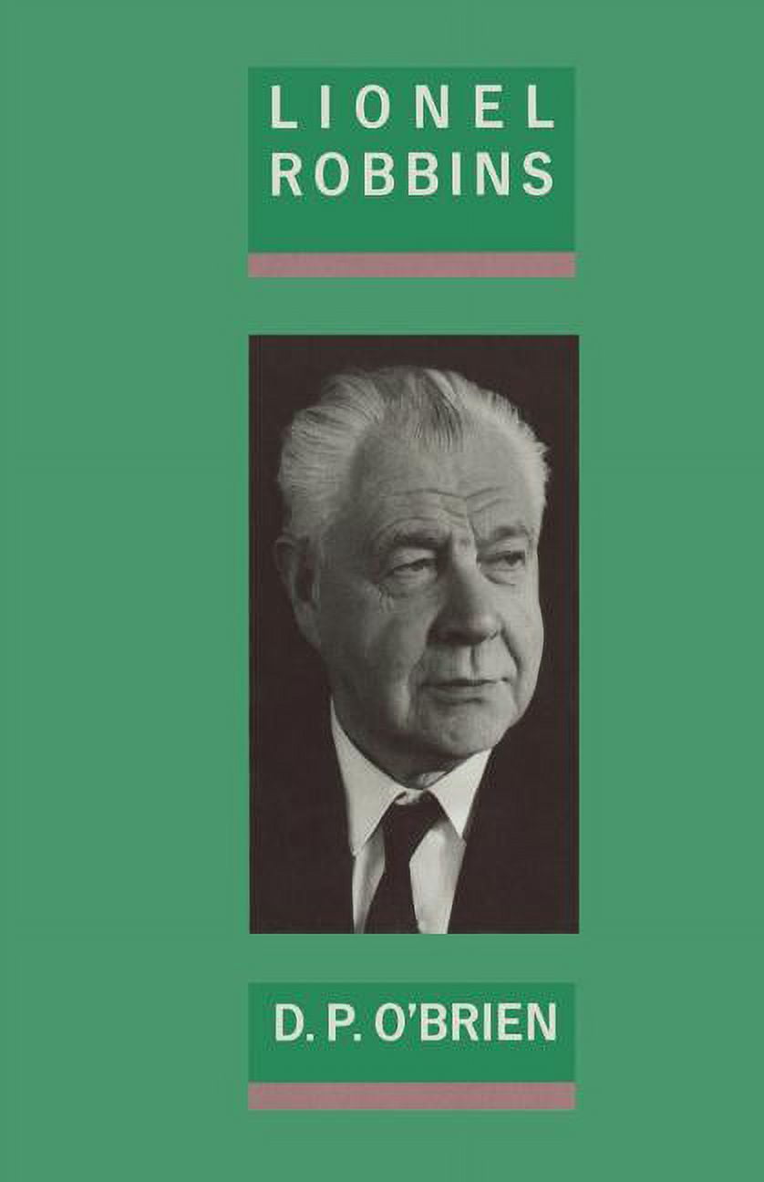 Lionel Robbins, (Paperback) - Walmart.com