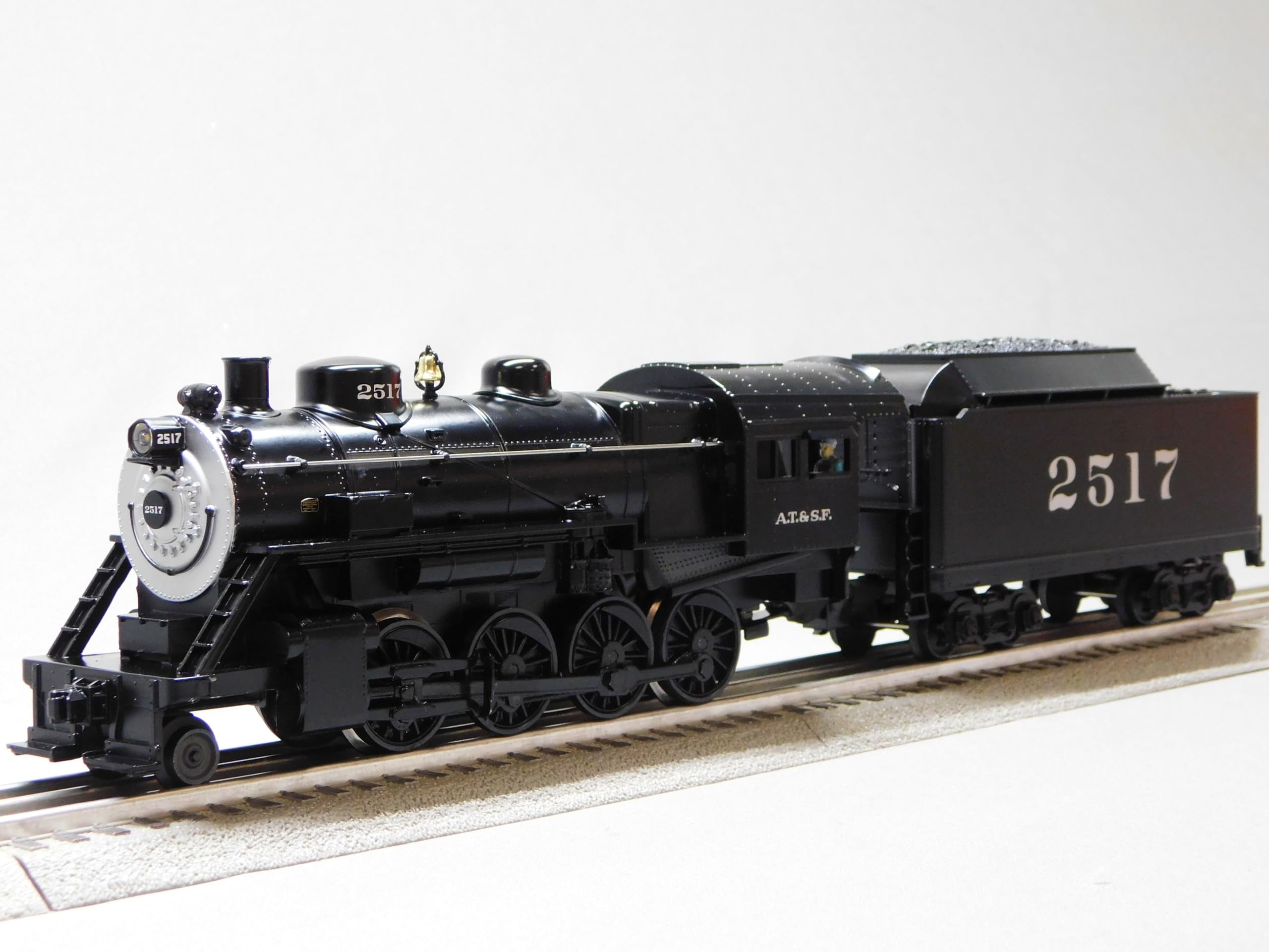 Lionel Santa FE LIONCHIEF 2-8-0 STEAM Engine #2517 O Gauge 2332120 ...