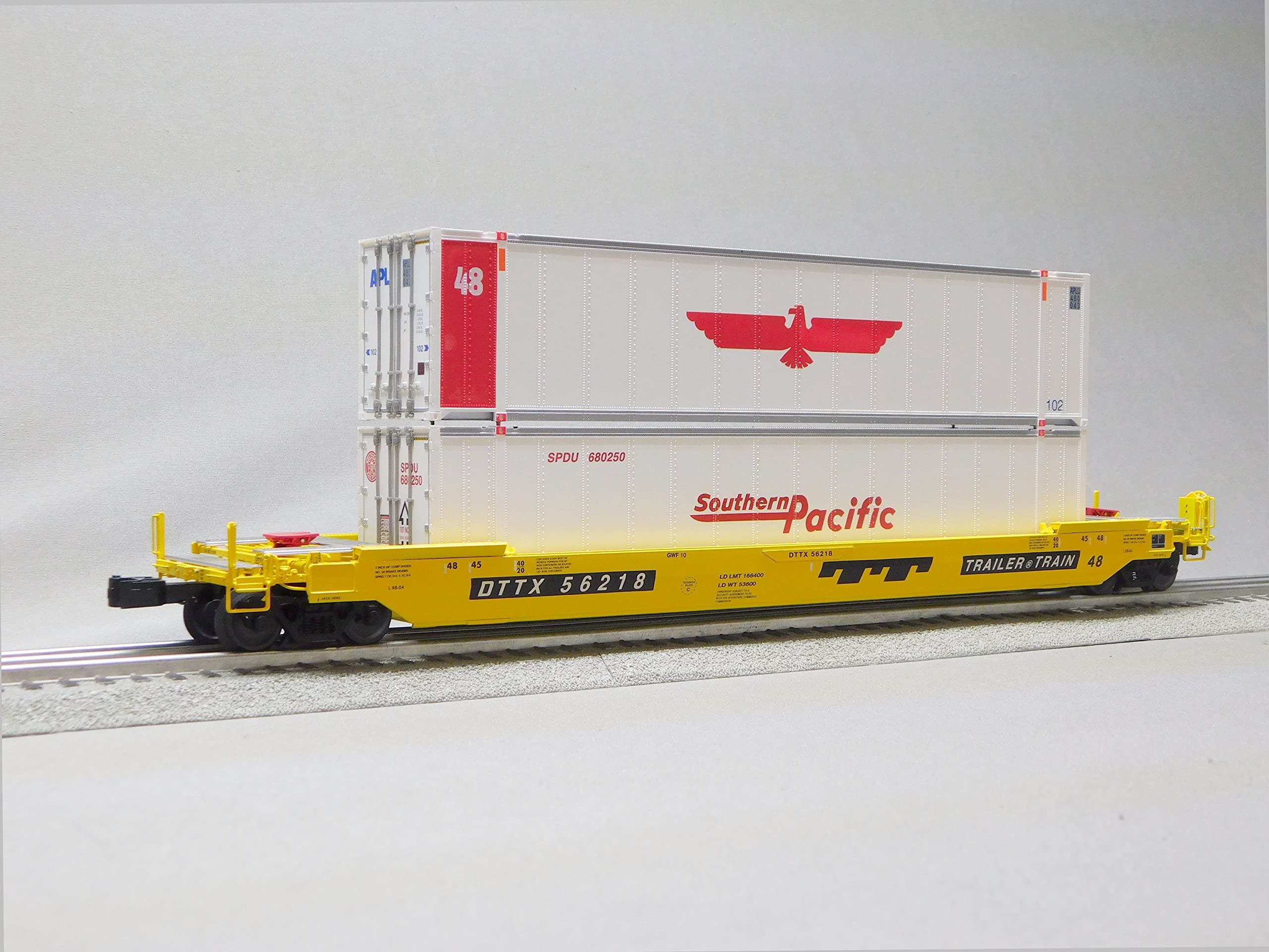 Lionel TTX Trailer Train Husky Stack #56218 O Gauge - Walmart.com