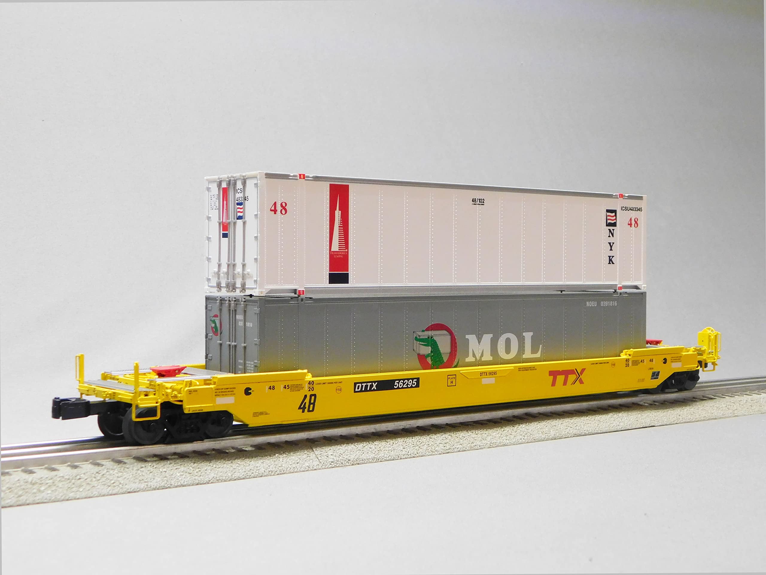 Lionel TTX Trailer Train Husky Stack #56295 O Gauge - Walmart.com