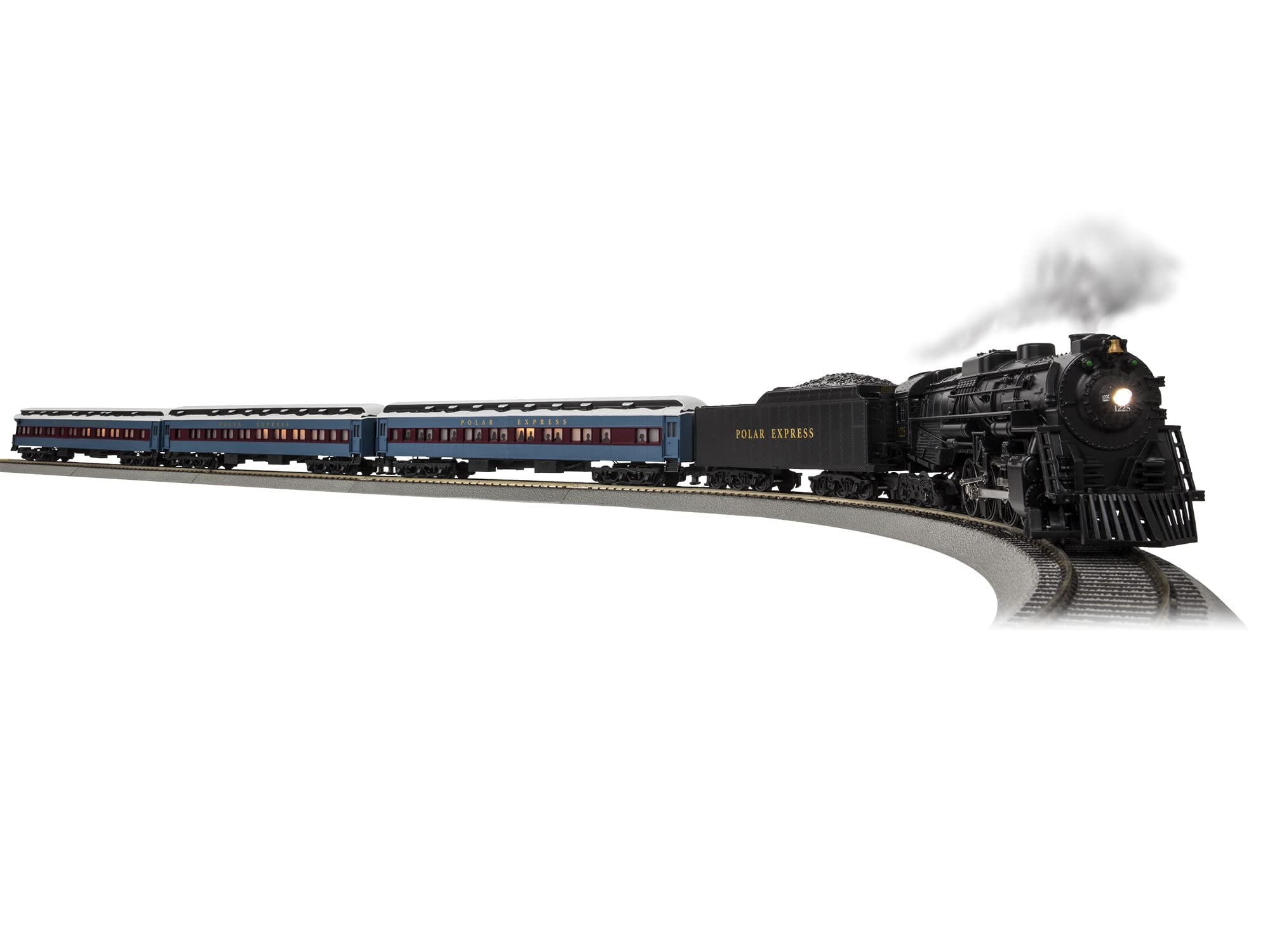 Lionel The Polar Express FlyerChief 5.0 Electric O Gauge Train Set with ...