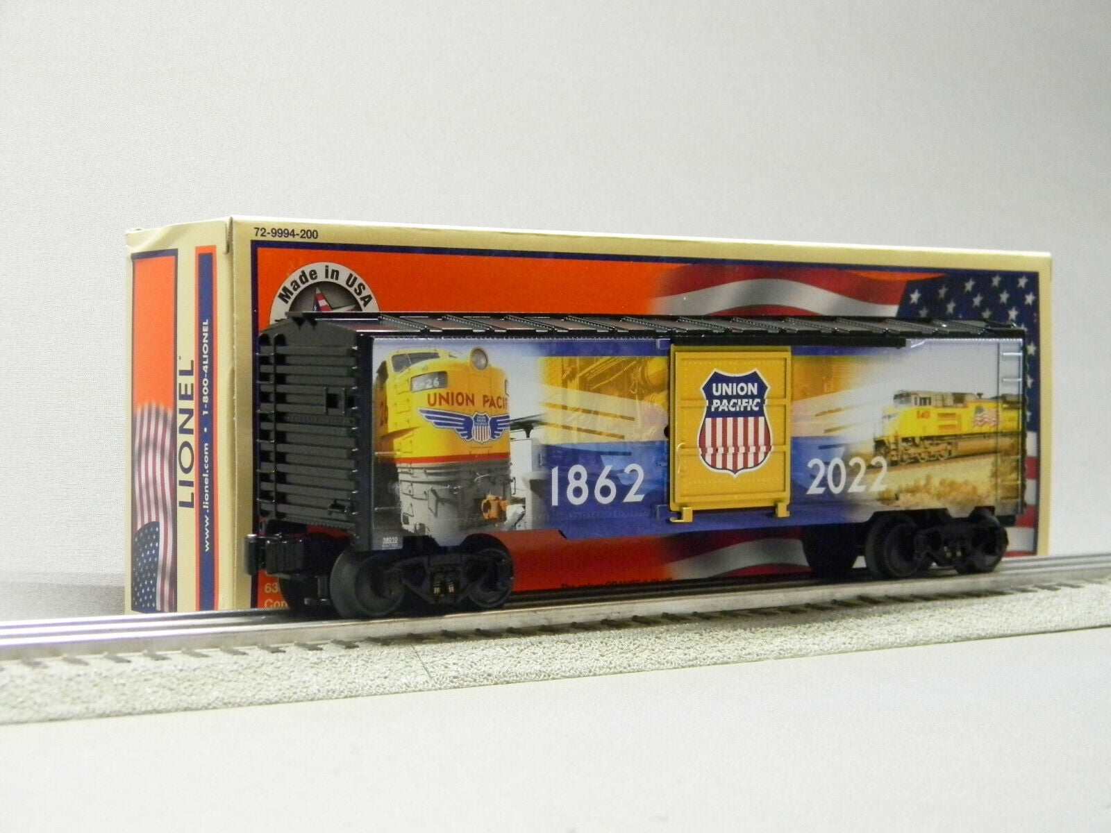 Lionel Union Pacific 160th Anniversary MUSA BOXCAR O Gauge 2238010 ...