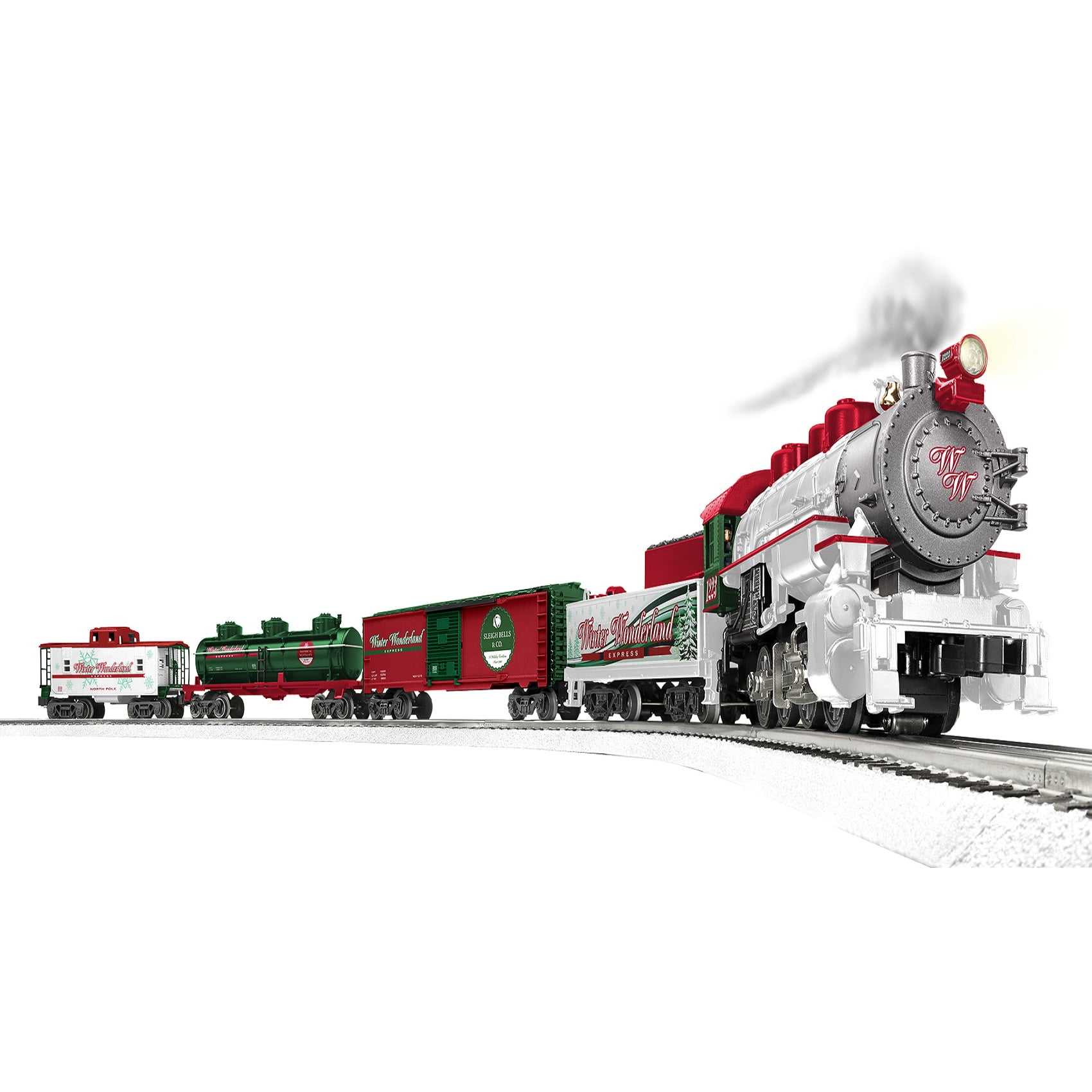 Lionel Winter Wonderland LionChief 5.0 Electric O Gauge Train Set with ...