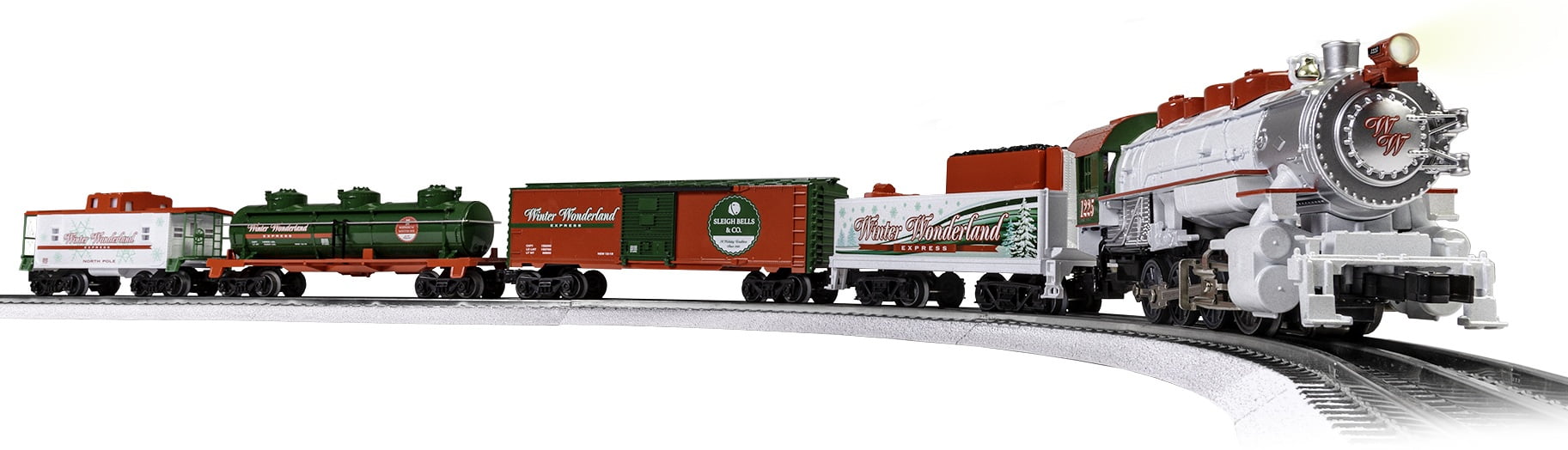 Lionel Winter Wonderland LionChief Bluetooth Train Set O Gauge Ages 14 ...