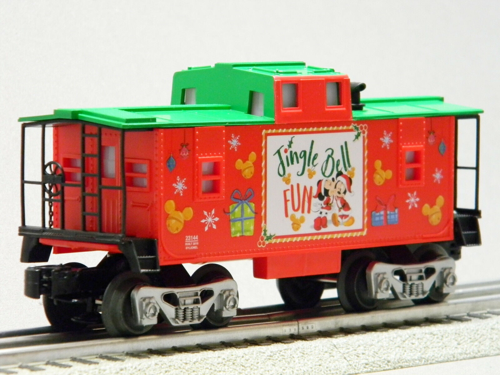 Lionell Mickey Mouse D I S N E Y Jingle Bell Fun Caboose O Gauge ...