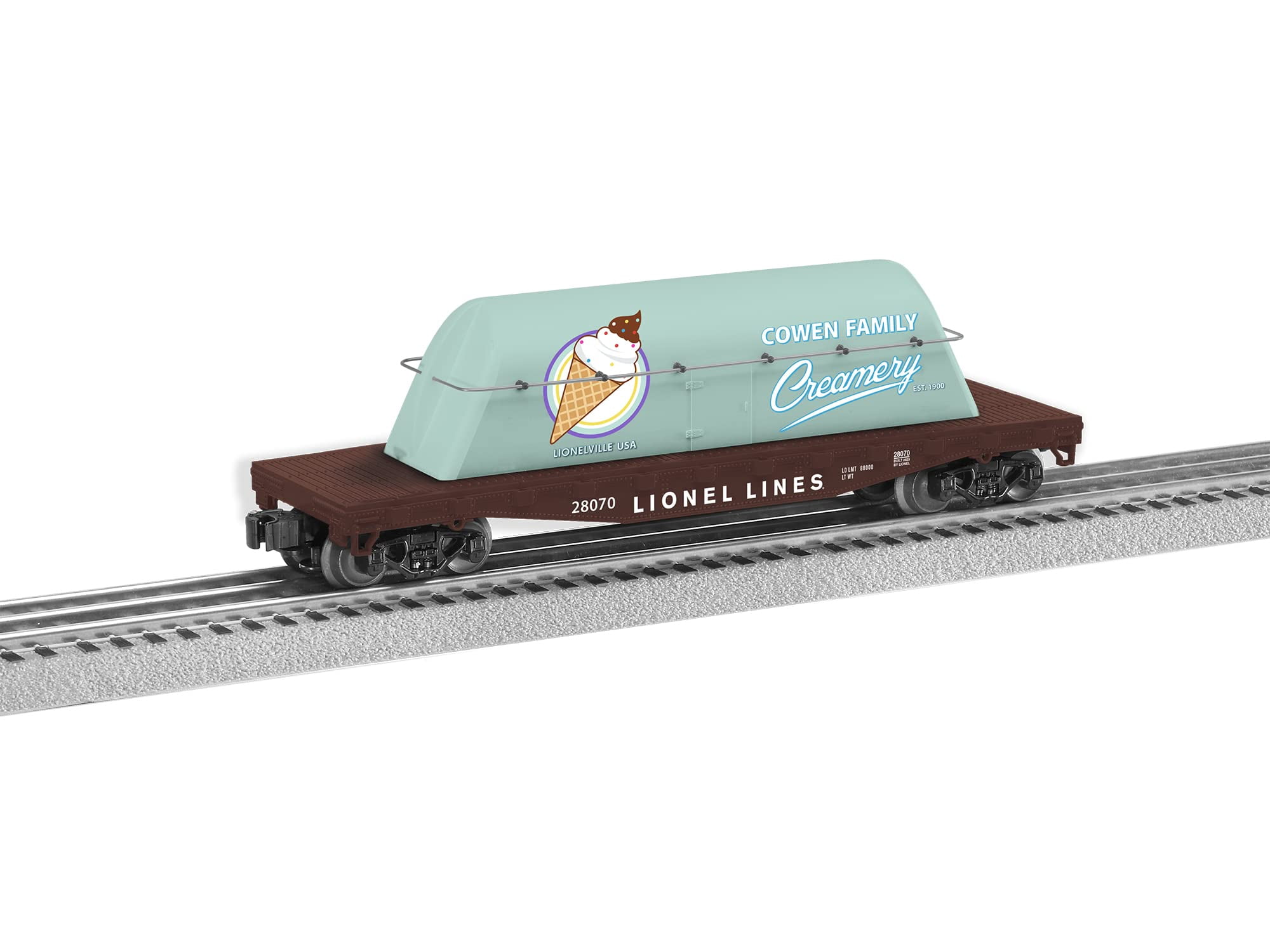 Lionelville Milk Container Car with Plastic Milk Container - Walmart.com