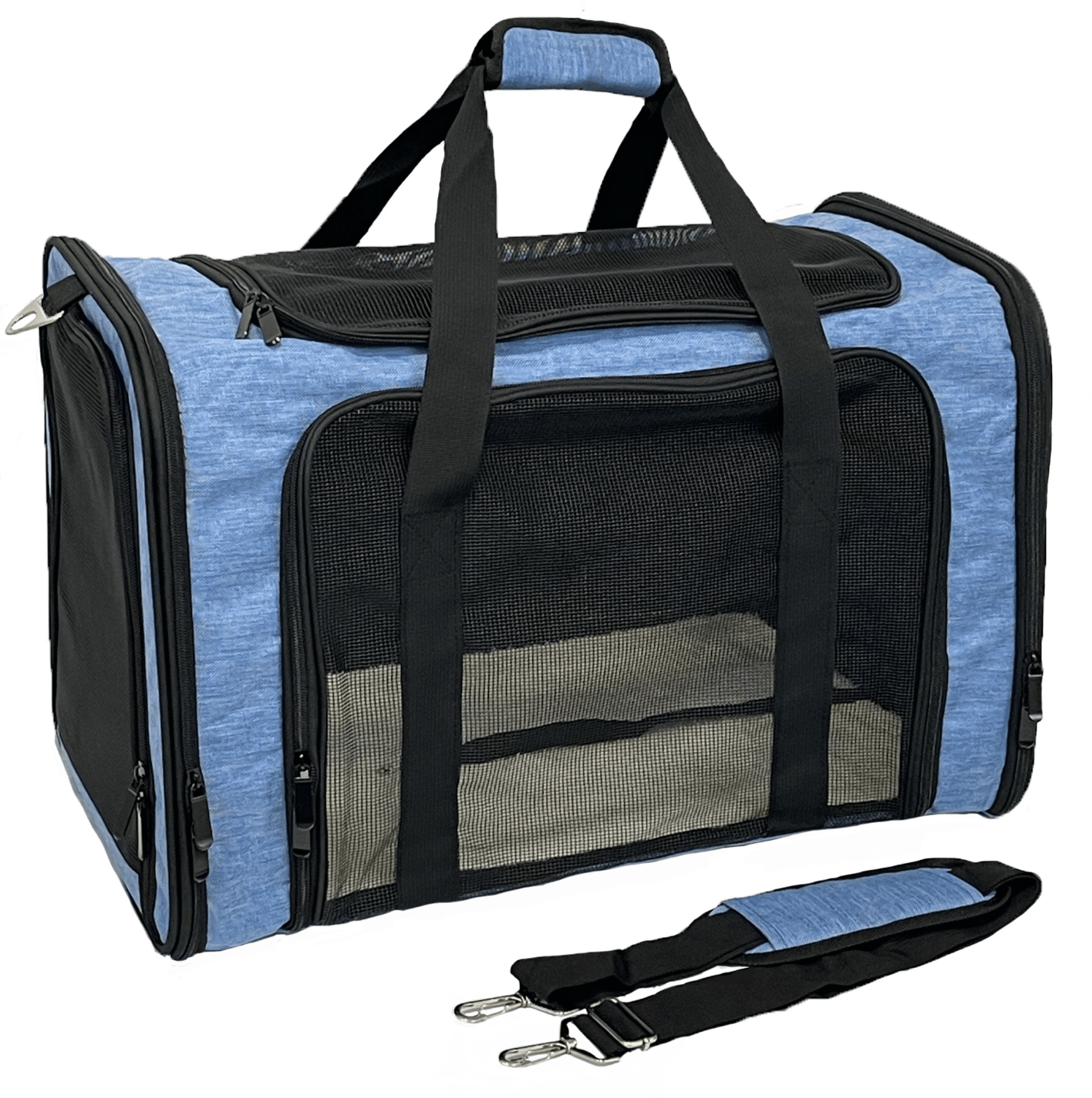 Lioneon Soft-Sided Dog Pet Carry for Large Pets Up to 25LB - Travel ...