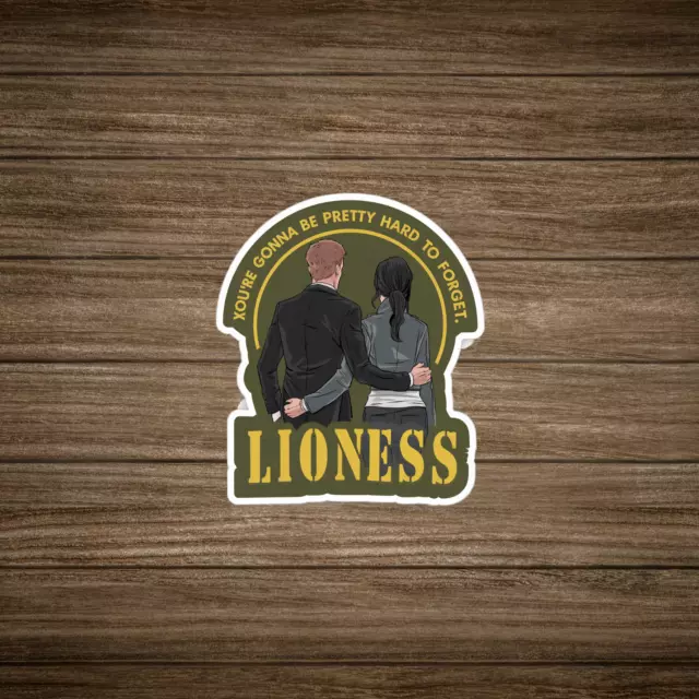 Lioness Motivational Sticker You'Re Gonna Be Pretty Hard To Forgetphone ...