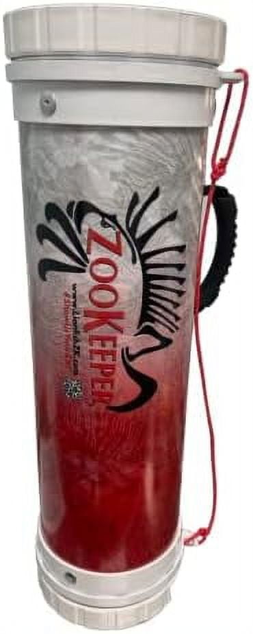 Lionfish Containment Unit - Red Vinyl Wrapped (White, 20") - Walmart.com