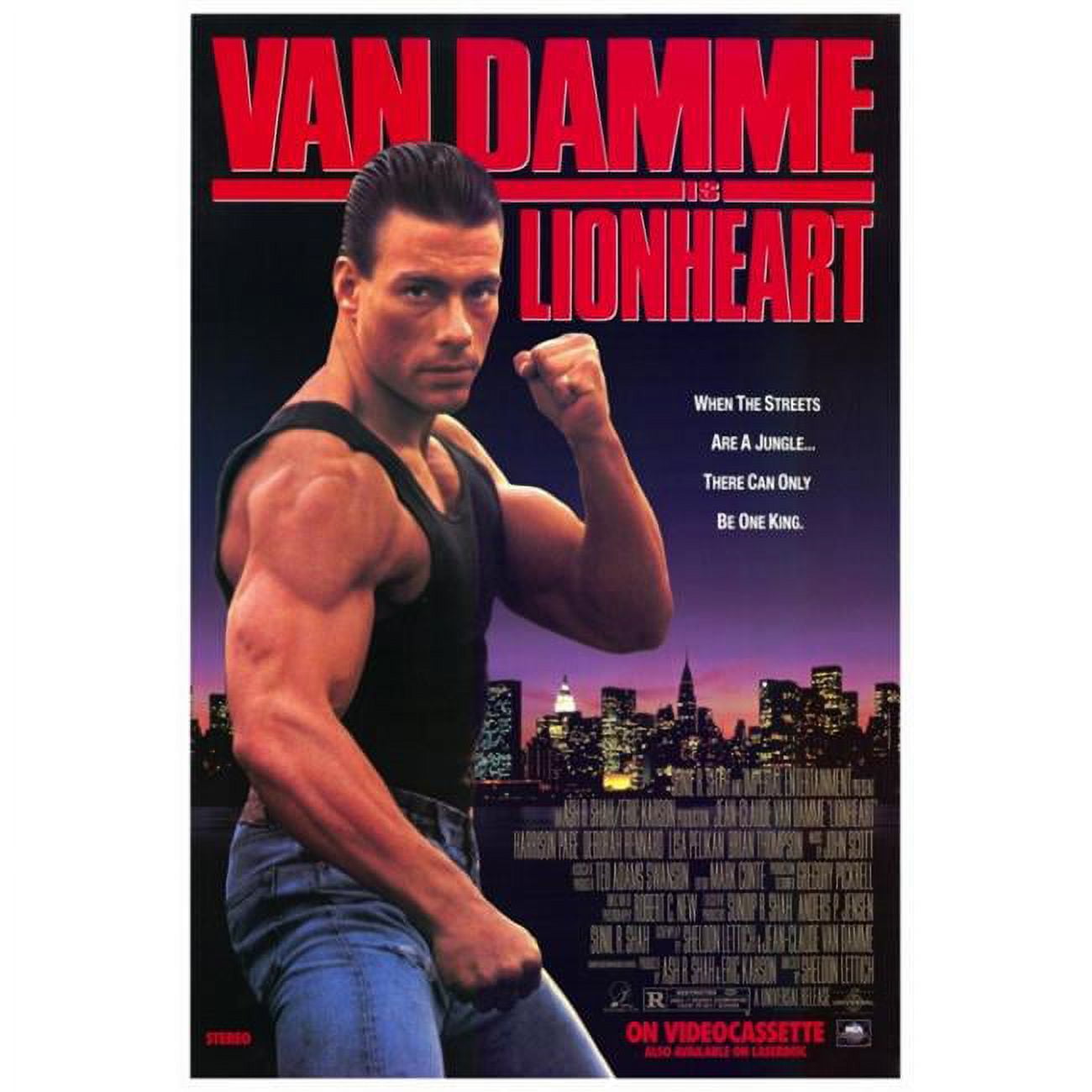 Lionheart Movie Poster - 27 x 40 in. - Walmart.com