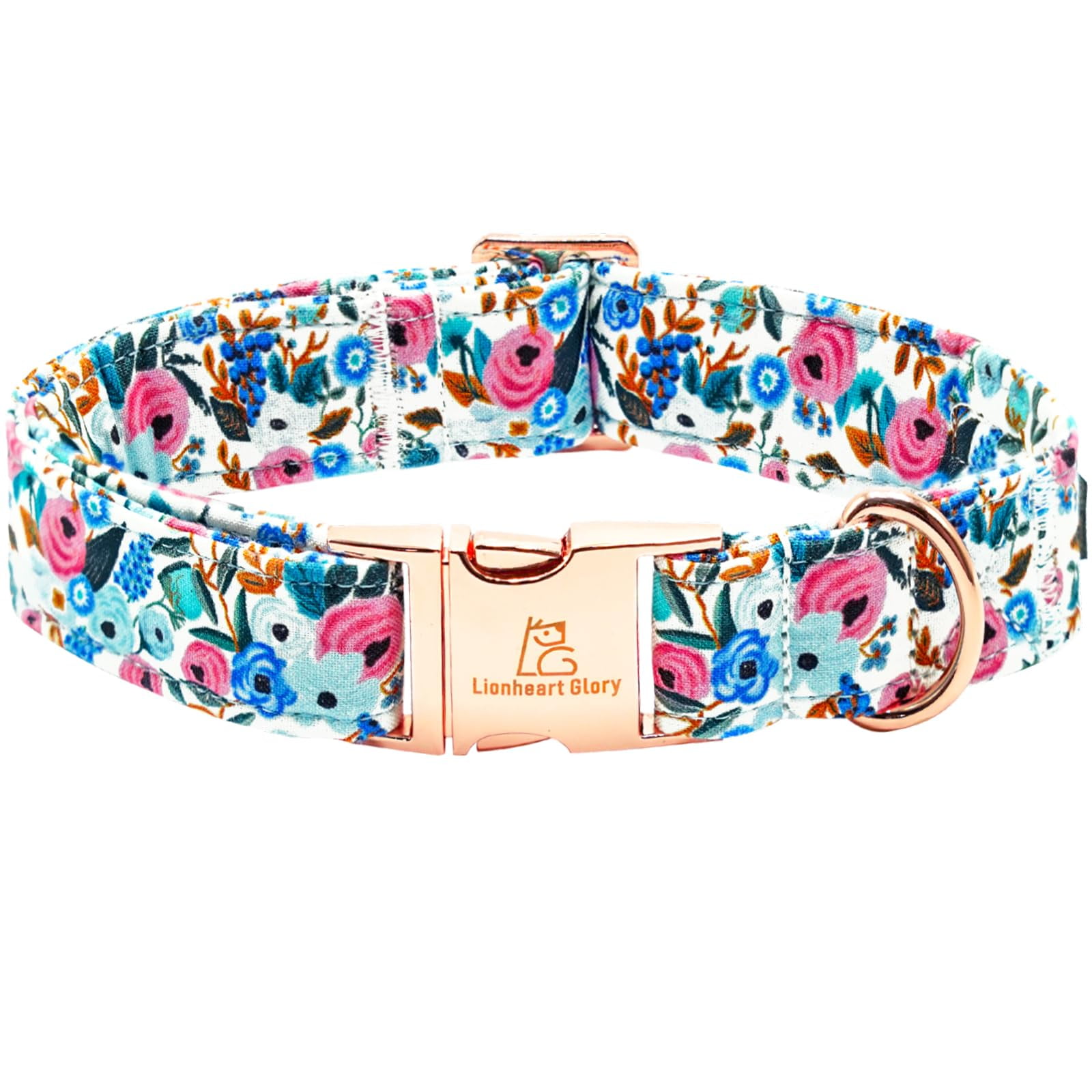Lionheart glory Dog Collar Pink Flower Dogs Collar Spring Summer Cute ...