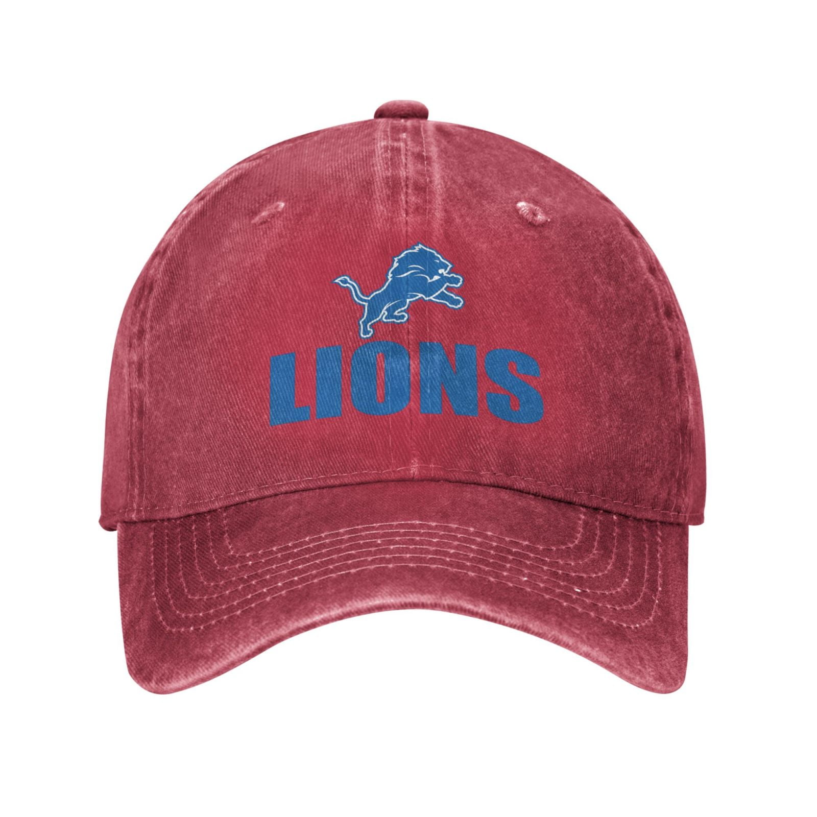Lions Football Team Adult Cowboy Baseball Cap, Cowboy Windproof Sun Hat ...
