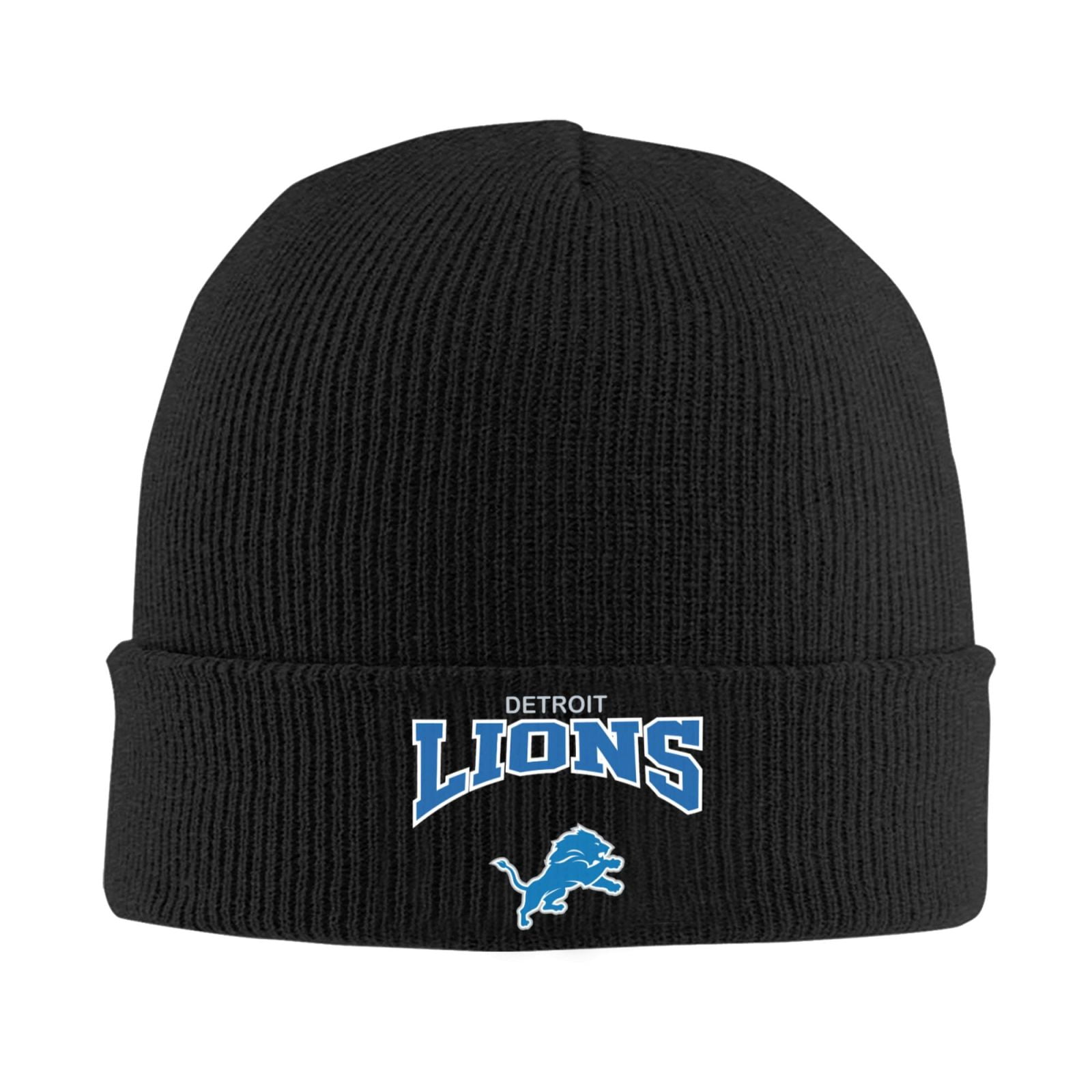 Lions Football Team Knitted Hats For Men And Women Beanie Hat Ski Cap ...