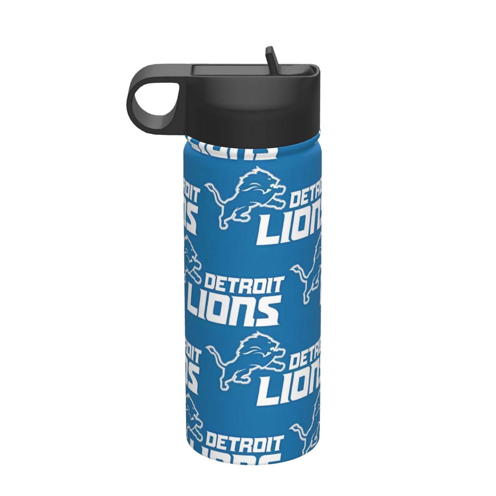 Lions Football Team Sports Insulated Water Bottle Stainless Steel ...