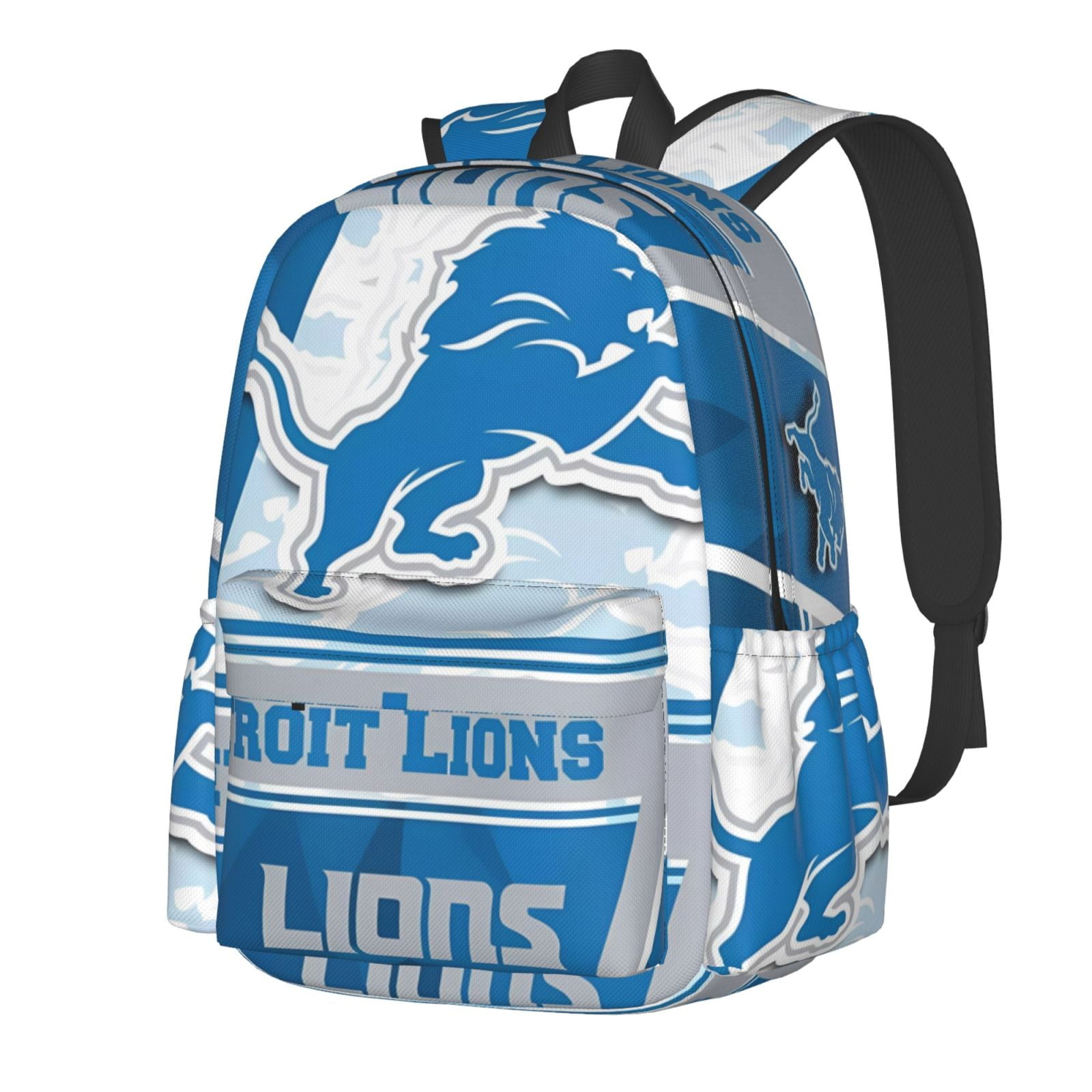 Lions Large Capacity Lightweight Adjustable Student Backpack Custom ...