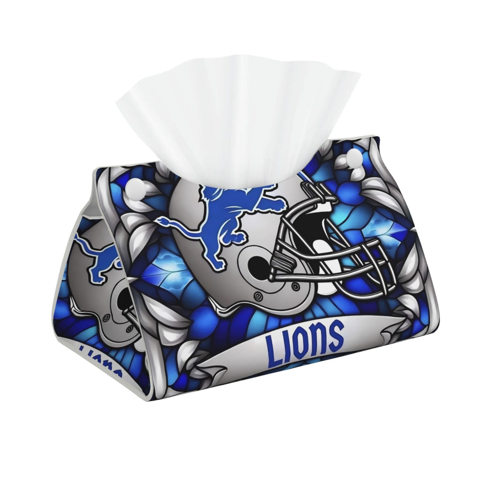 Lions Large Tissue Box Cover Rectangular Plus Size Tissue Box Holder ...