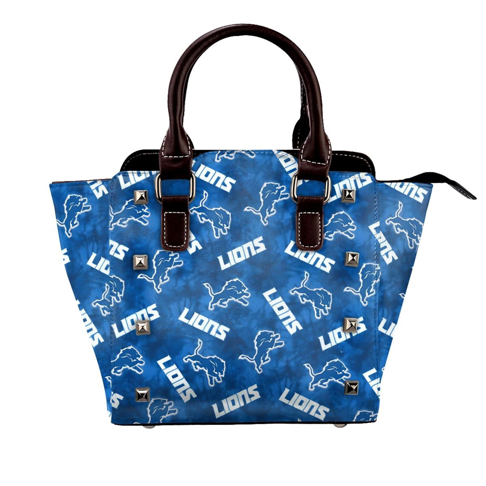 Lions Leather Rivet Shoulder Bag Women Backpack Ladies Tote Bags ...