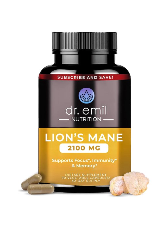 Lion's Mane in Mushroom Supplements - Walmart.com