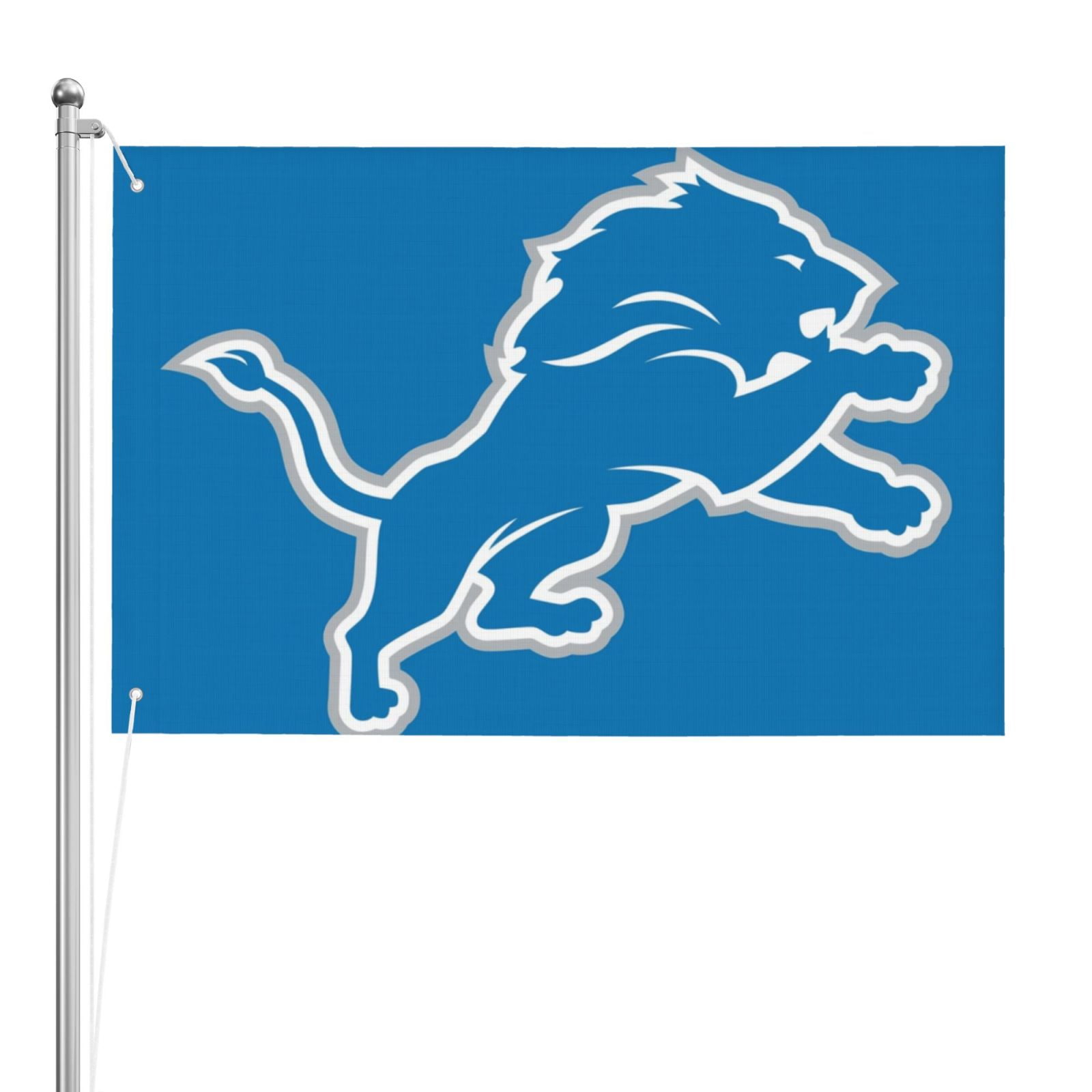 Lions Three Layer personalized Double Sided Flag Football Fans National ...