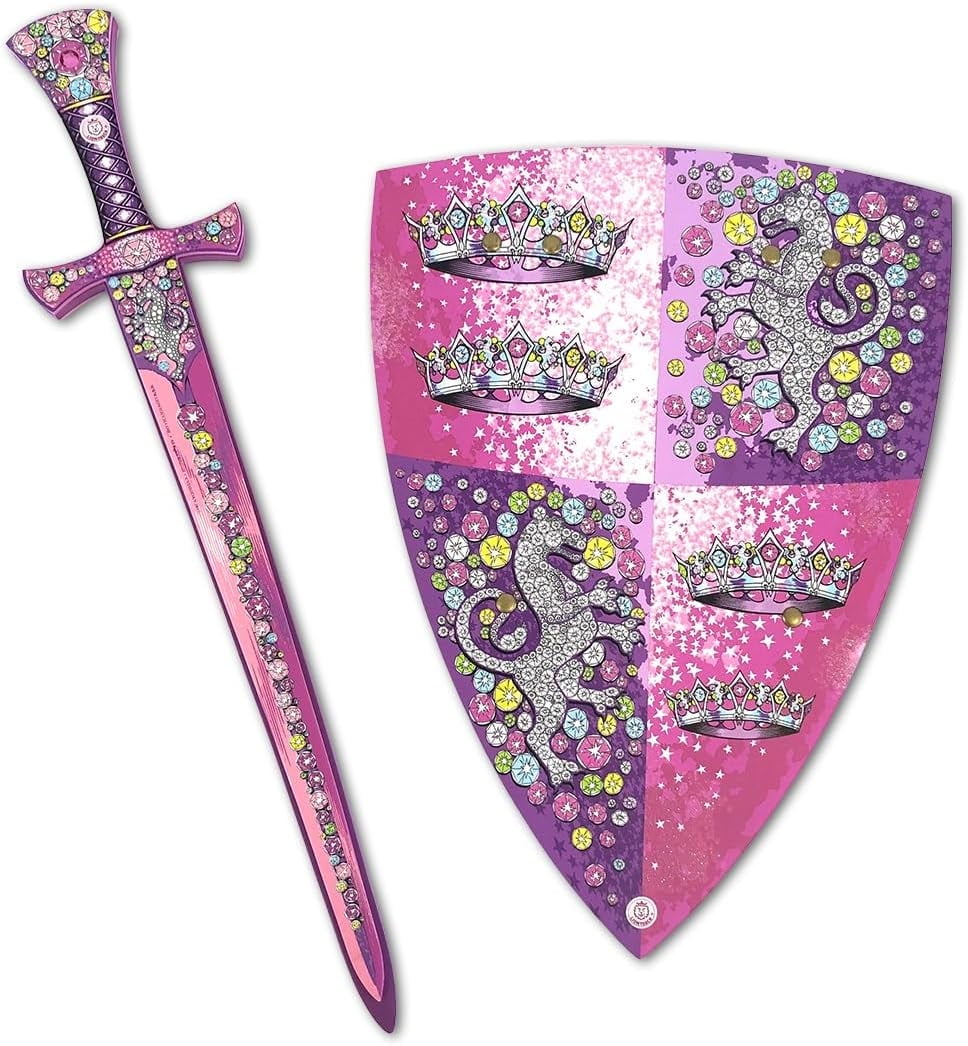 Liontouch - Crystal Princess Sword & Shield For Girls - Age 3-8 years ...
