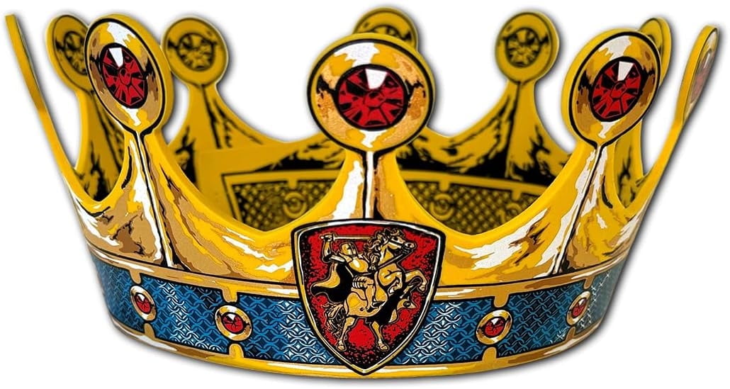 Liontouch - Knight Foam Crown For Boys – 3-6 Years | Medieval Style ...