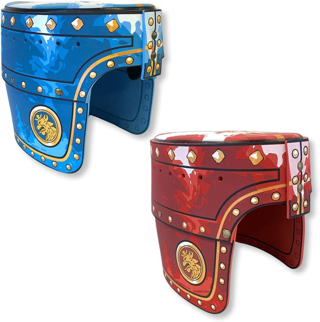 Liontouch - Noble Knight Helmets, Blue/Red | 3-8 Years – One Size Fits ...