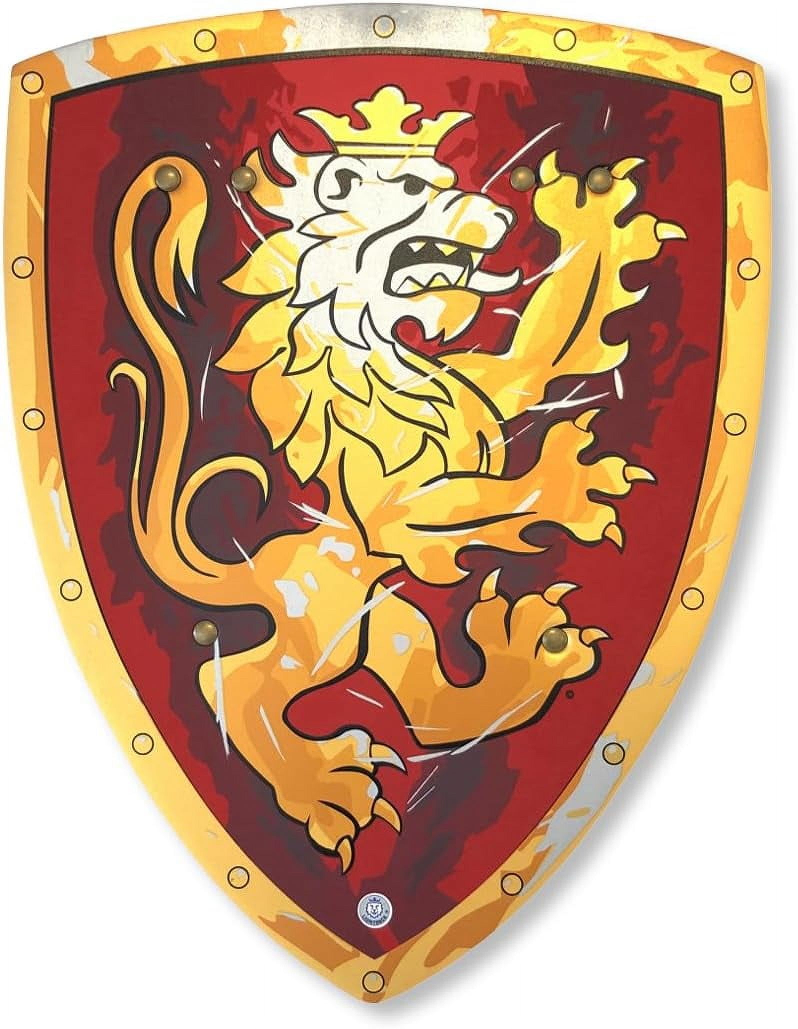 Liontouch - Noble Knight Foam Shield, Red/Medium - Age 3-8 | 15.4 x 11. ...